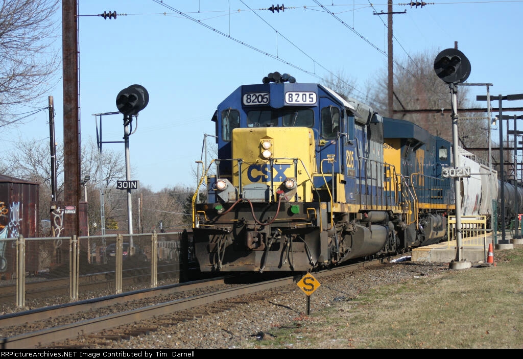 CSX K403 ethanol train